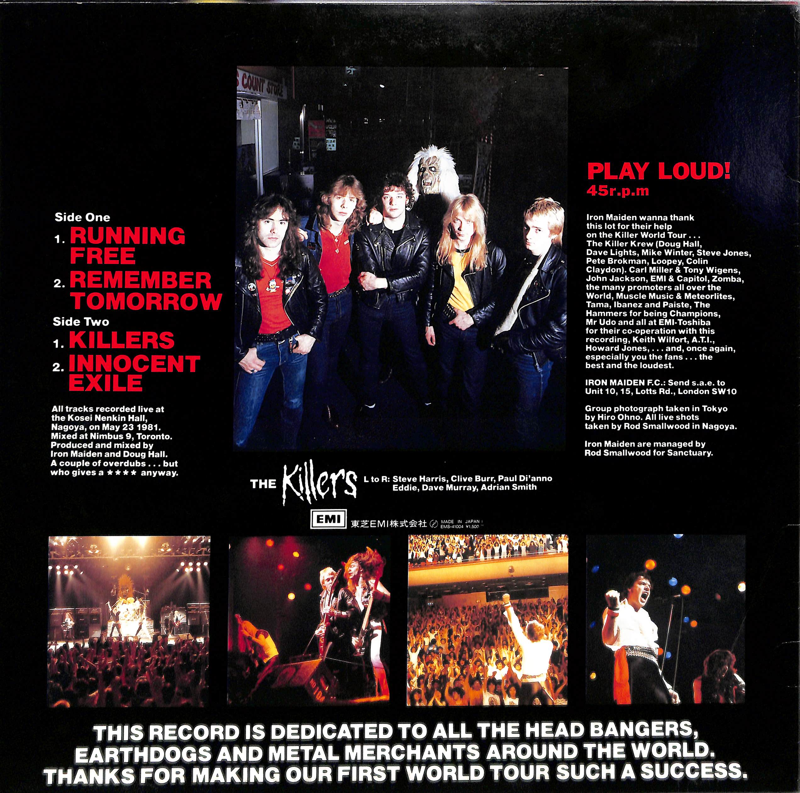 Heavy Metal Army - Maiden Japan Live !! by Iron Maiden | PosseCut.com