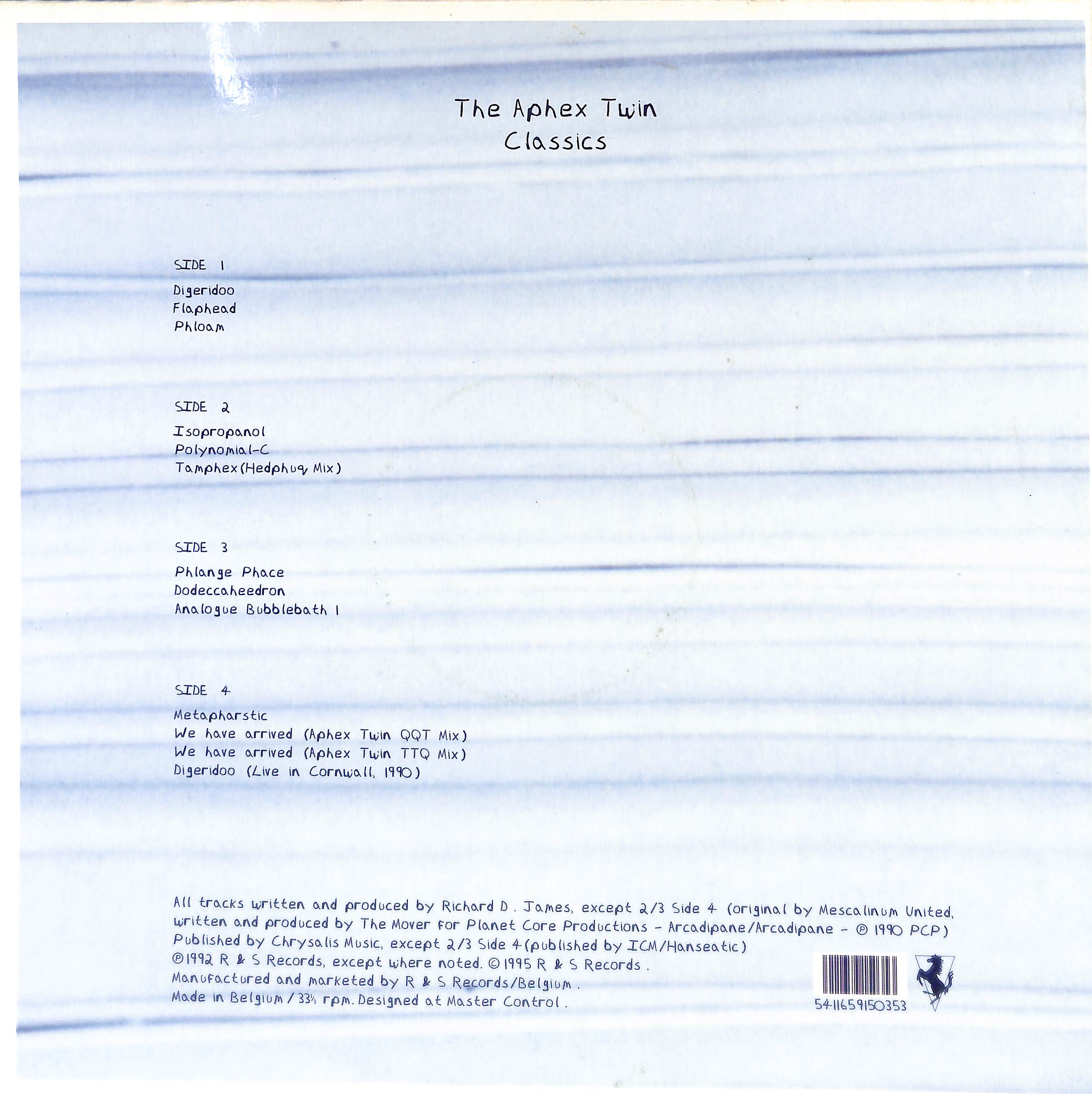 Classics by Aphex Twin | PosseCut.com