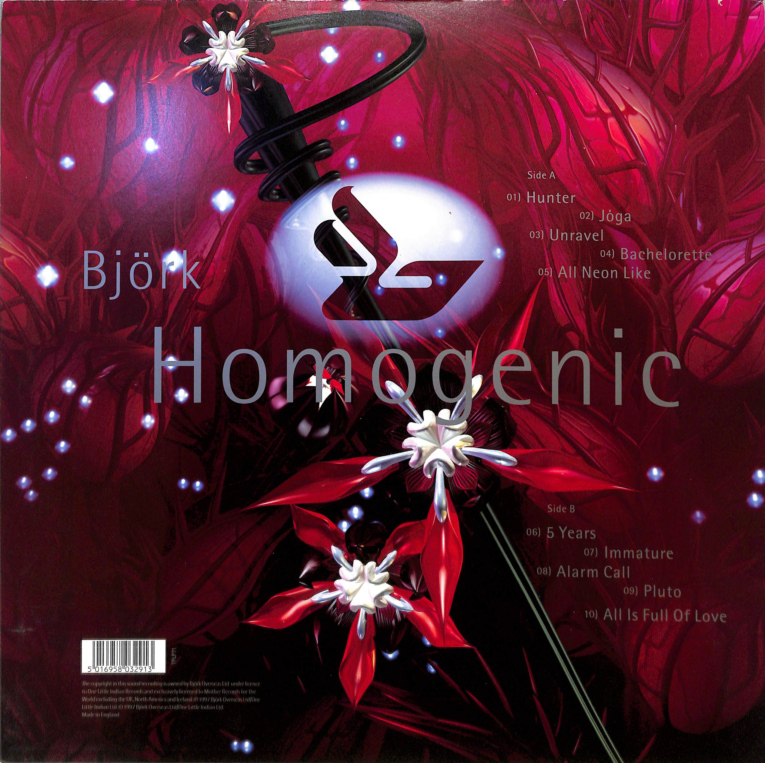 Homogenic by Björk | PosseCut.com