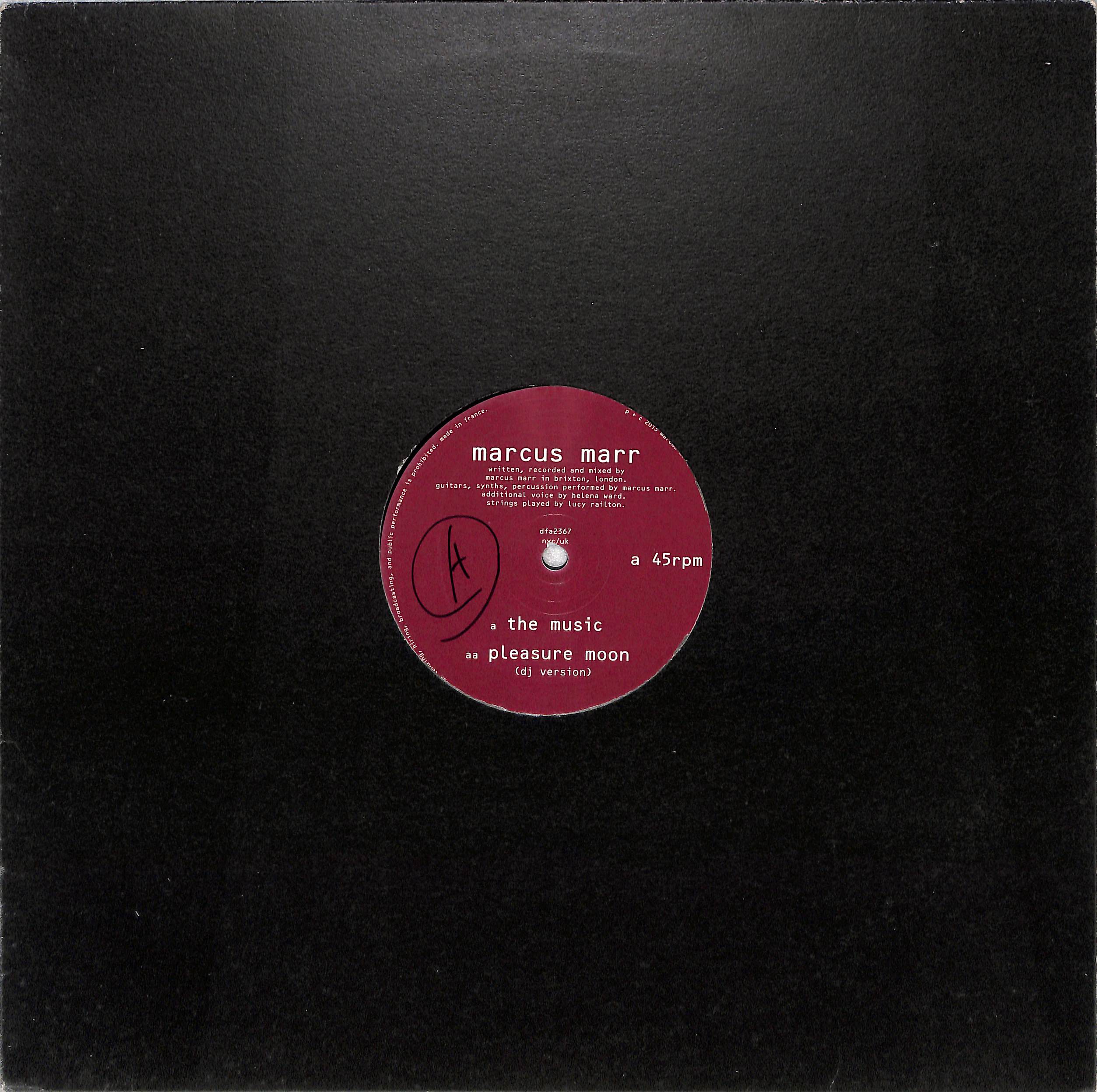 The Music / Pleasure Moon (DJ Version) by Marcus Marr | PosseCut.com