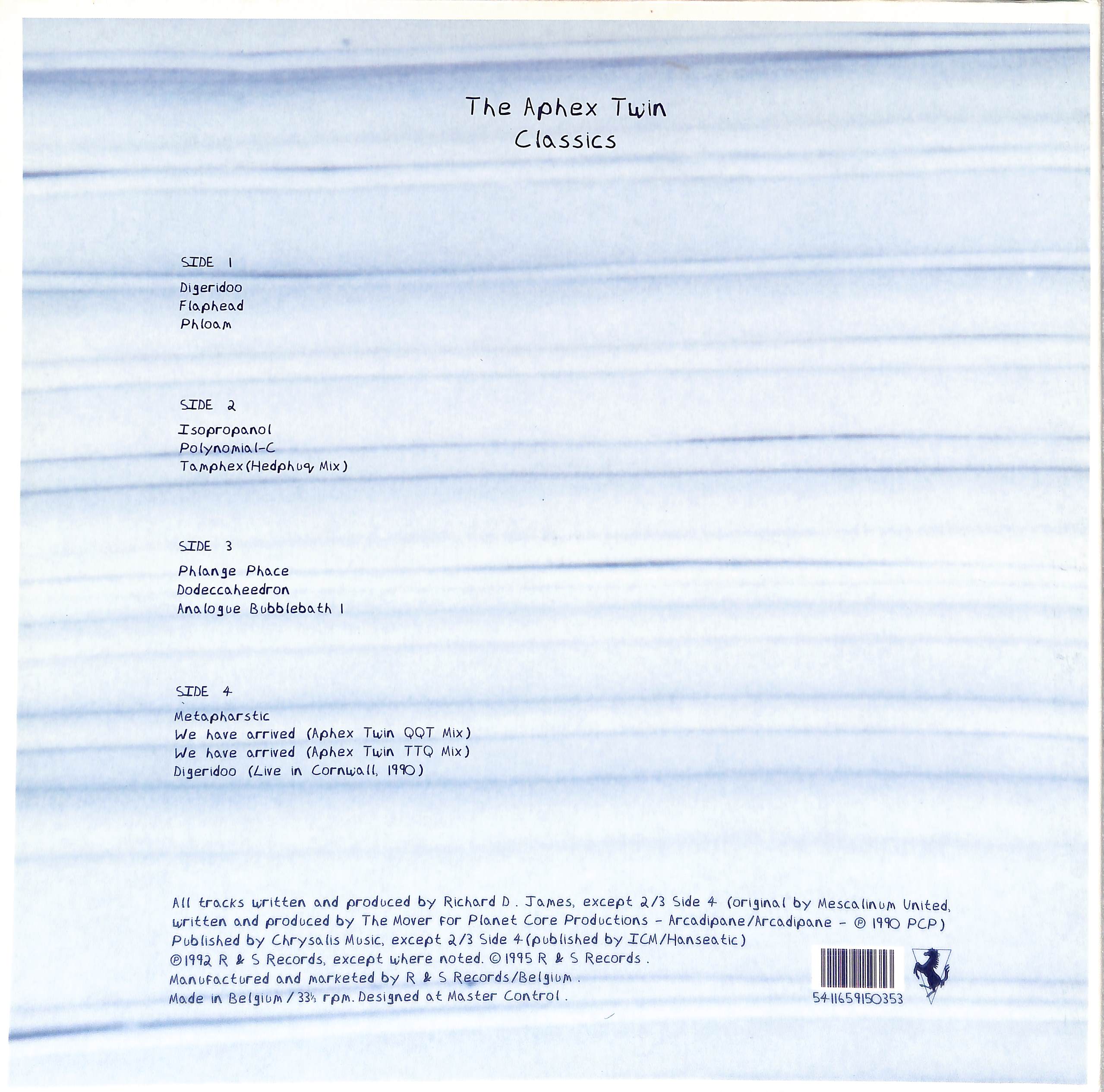 Classics by Aphex Twin | PosseCut.com